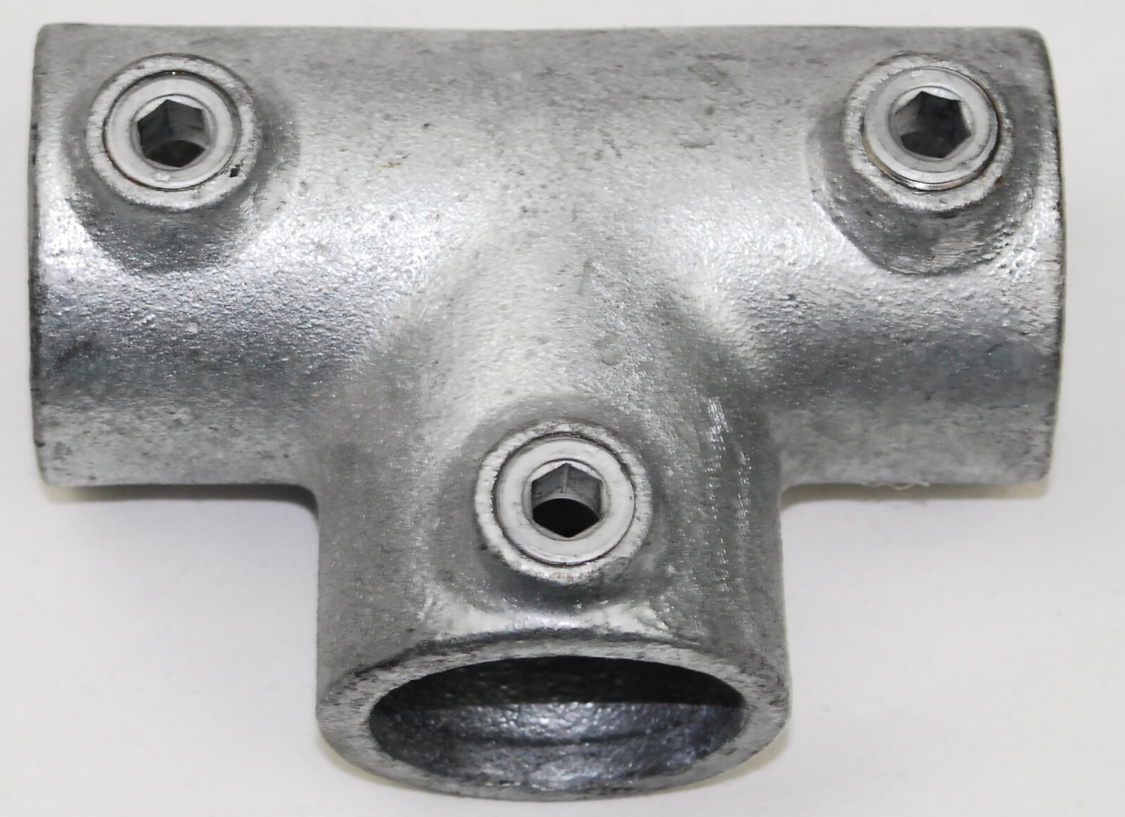 SIZE-7 KEE KLAMP Safety Pipe Clamp Fittings Railing Three Socket Tees ...