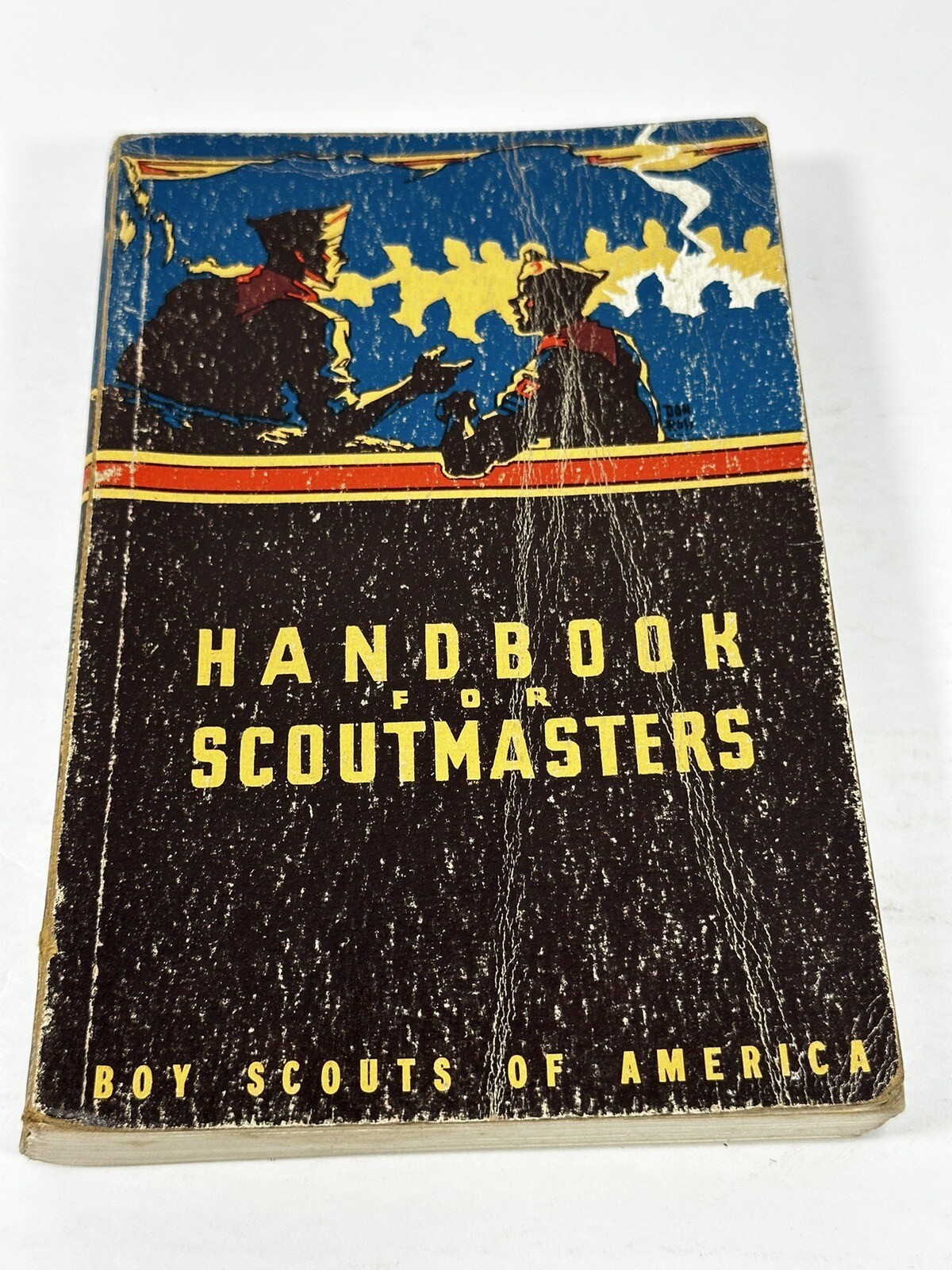 Vintage 1947 Boy Scouts of America Handbook For Scoutmasters | eBay