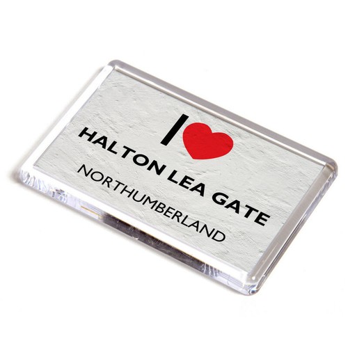 FRIDGE MAGNET - I Love Halton Lea Gate, Northumberland | eBay