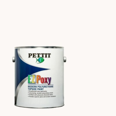 Pettit Ezpoxy EZ-POXY High Gloss White Topside Marine Paint - Gallon ...