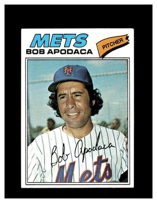 New York Mets Bob Apodaca #225 Topps Baseball Near Mint or Better top ...