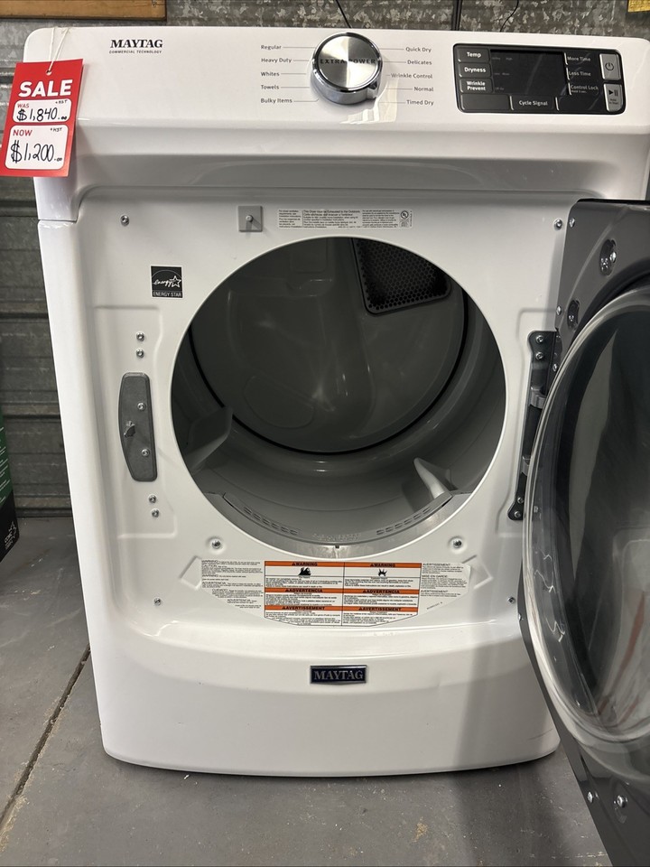 Maytag "27" White Front Load Washer/Gas Dryer Set | eBay
