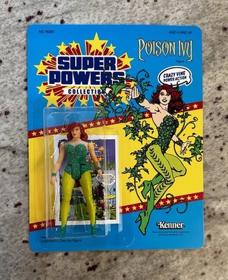 Custom DC “Kenner” Super Powers POISON IVY Figure-MOC- With Collectors ...