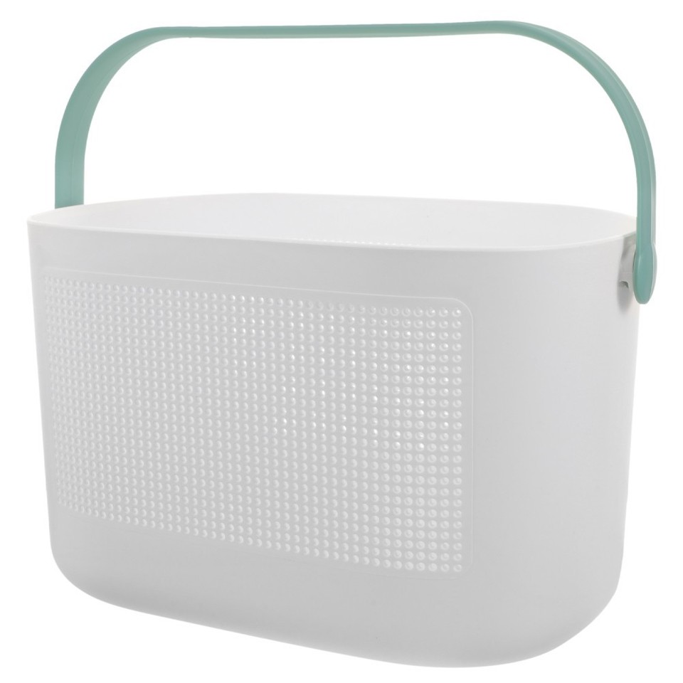 Bathroom Accessory Small Shower Basket Portable Handheld Storage | eBay ...