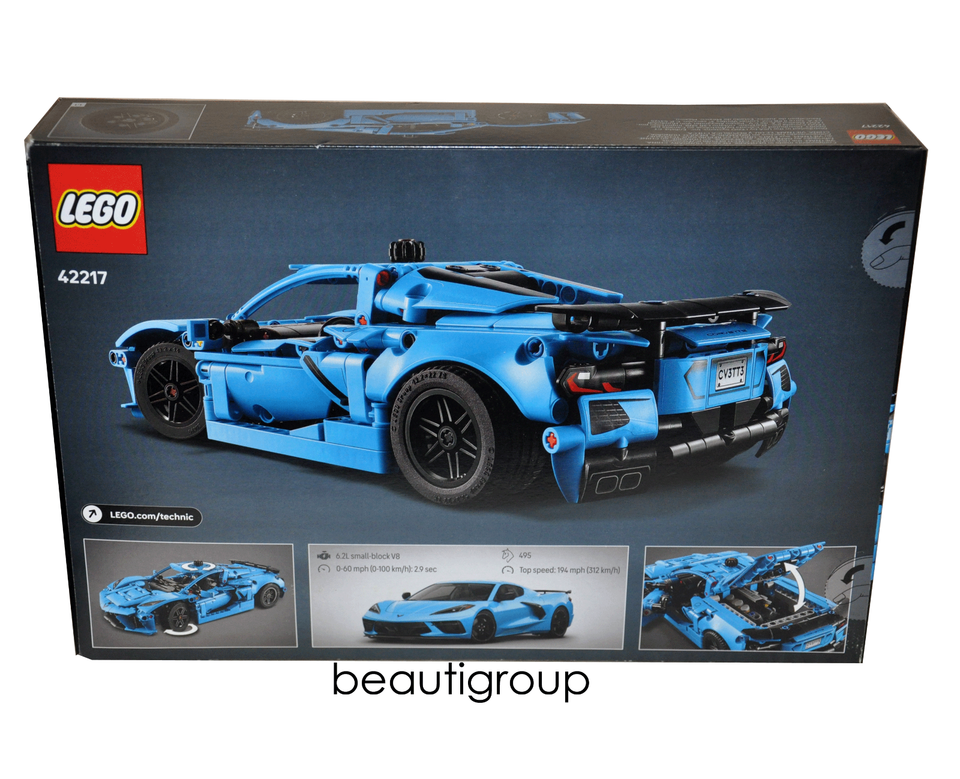 LEGO Technic Chevrolet Corvette Stingray (Blue) 42217 GIFT- New Sealed ...