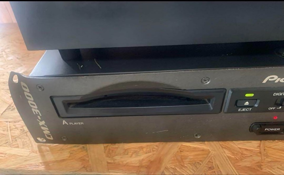 Pioneer CMX-3000 Dual Twin CD Deck Professional DJ CDJ Player Sound ...