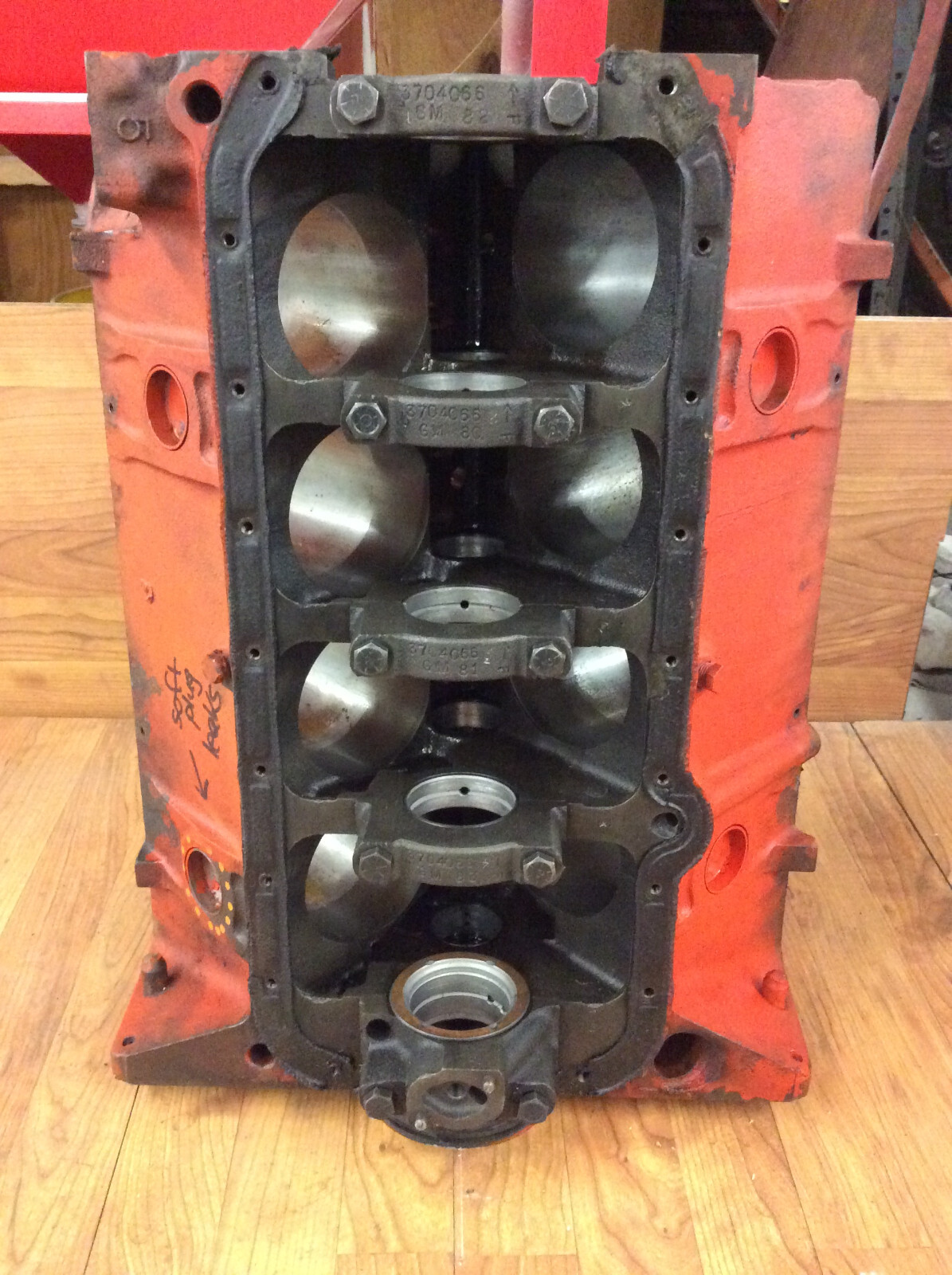 RARE 1955 55 Chevrolet Chevy 265 V8 Engine Block Corvette 3703524 Date ...