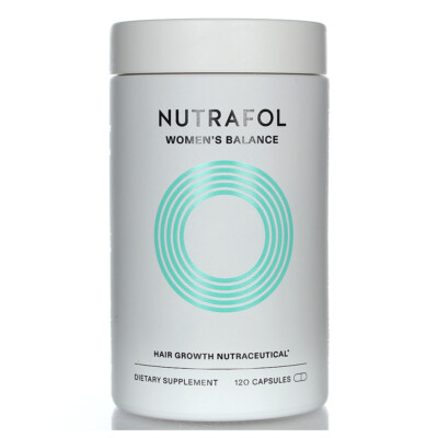 Nutrafol Women's Balance Hair Growth Supplement 120 Capsules 45 & Up w ...