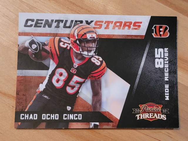 2010 Panini Threads - Century Stars Chad Ocho Cinco on Card #23 Chad ...