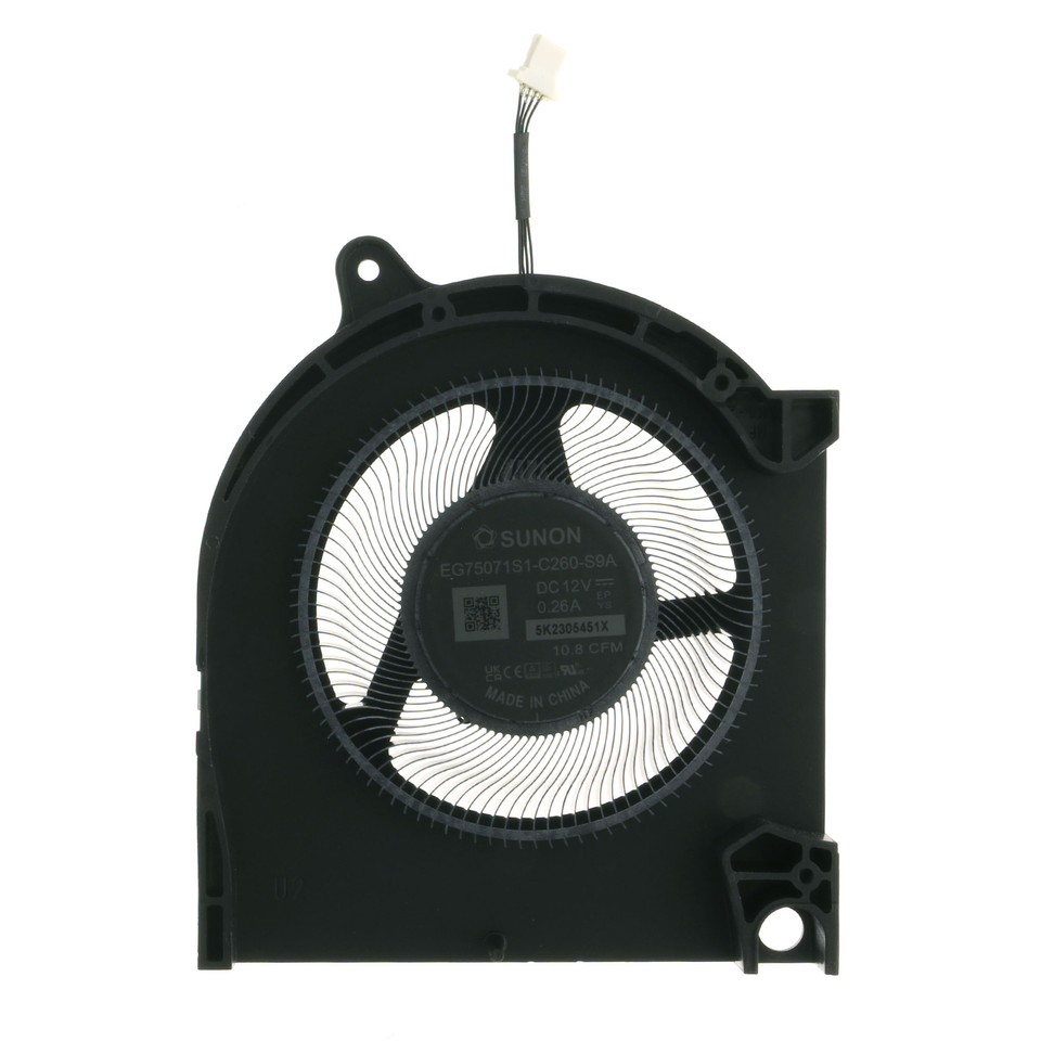 New CPU+GPU Cooling Fan For Dell G16 7630 7635 Series Laptop 12V One ...