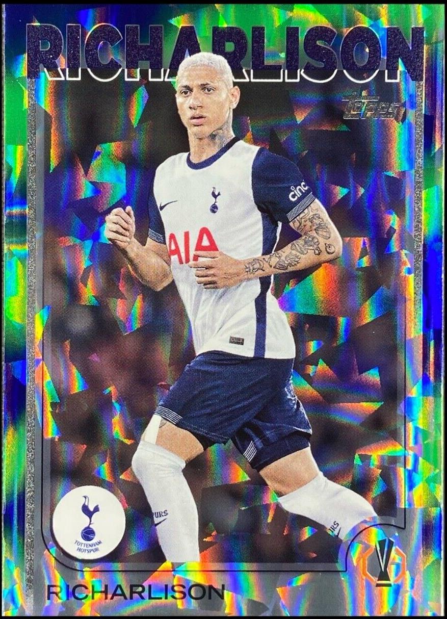 2024-25 Topps Uefa Club Competitions - Richarlison #18 Northern Lights for sale online | eBay