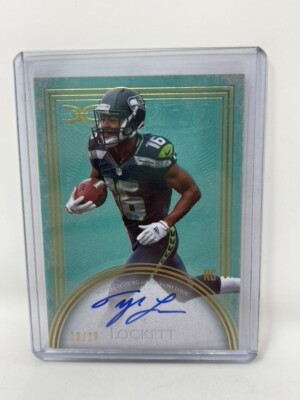 2015 TOPPS DEFINITIVE TYLER LOCKETT ROOKIE AUTO 23/25 | eBay