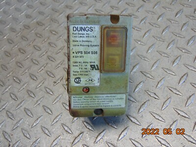 DUNGS VPS 504 S06 VALVE PROVING SYSTEM 221073 | eBay