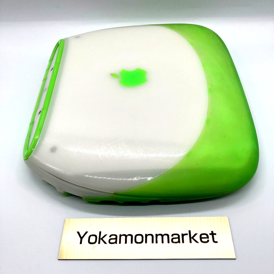 Apple iBook G3 466MHz 320MB/DVD/Key Lime AC100V | eBay