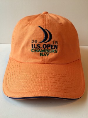 US Open Golf Hat Cap 2015 Chambers Bay USGA Member Adult OSFA Orange | eBay