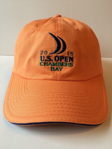 US Open Golf Hat Cap 2015 Chambers Bay USGA Member Adult OSFA Orange | eBay