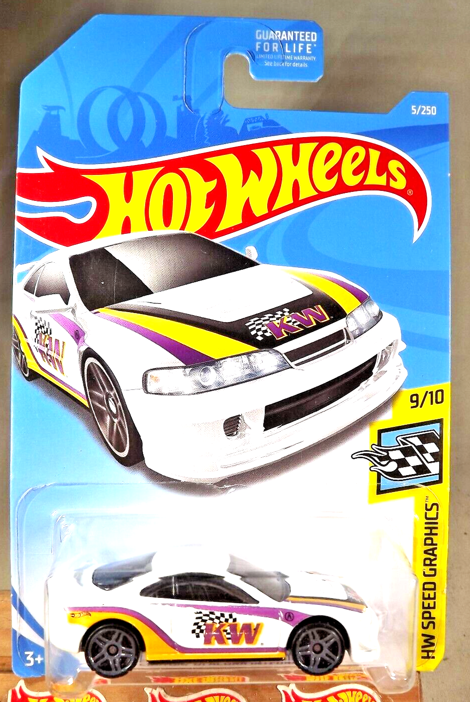 2019 Hot Wheels #5 HW Speed Graphics CUSTOM 01 ACURA INTEGRA GSR White ...