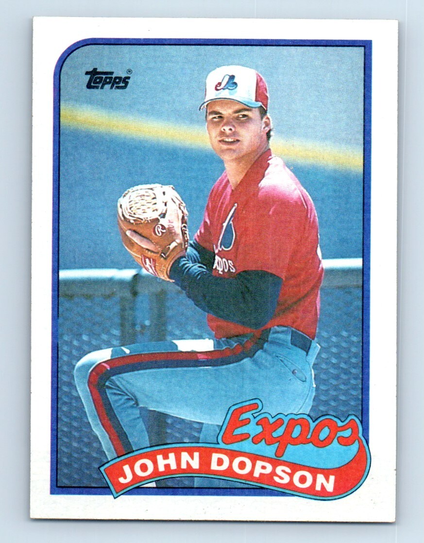 1989 Topps John Dopson Rookie Montreal Expos #251 | eBay