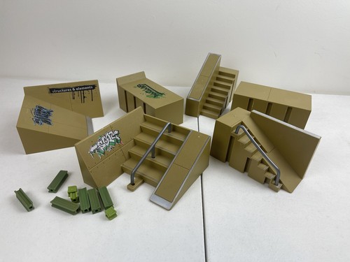 Tech Deck Ramps Stairs Handrails Lot Bundle Finger Skateboarding | eBay
