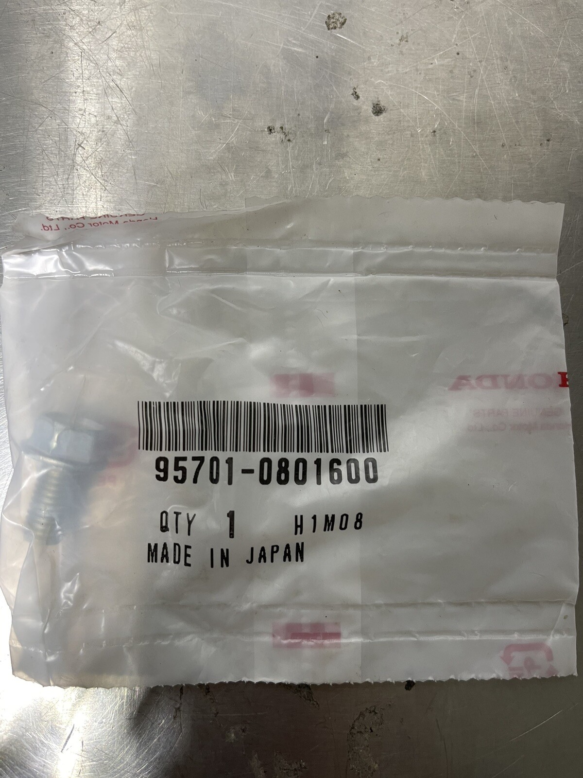 Honda Flange Bolt 95701-08016-00 8x16 OEM for sale online | eBay