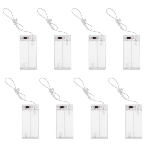 10 Pcs Halloween String Lights Purpose Storage Holder Batteries ...