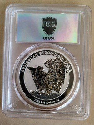 Ultra Breaks Down Under II 2025 Wedge Tailed Eagle Infinity Label MS70 ...
