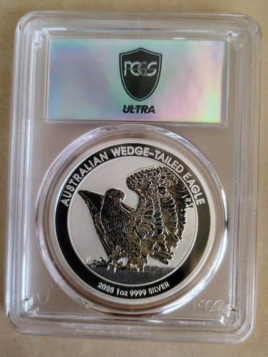 Ultra Breaks Down Under II 2025 Wedge Tailed Eagle Infinity Label MS70 ...