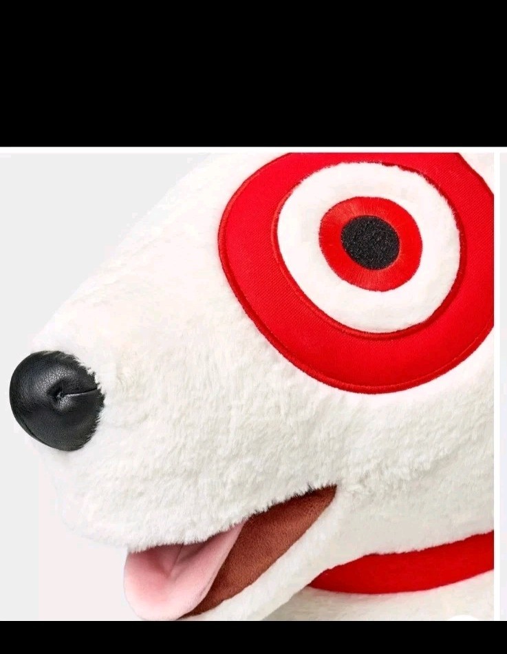 Bullseye Target Limited Edition Plush Dog Jumbo 24 Inch 2024 Stuffed ...