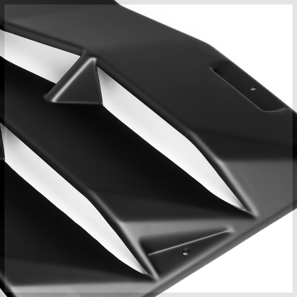 Black Rear Window Louver Sun Shade Cover Vent for 03-08 Nissan 350z ...