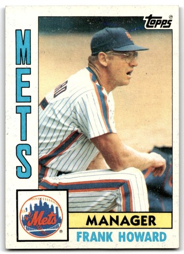 1984 Topps Frank Howard New York Mets #621 | eBay