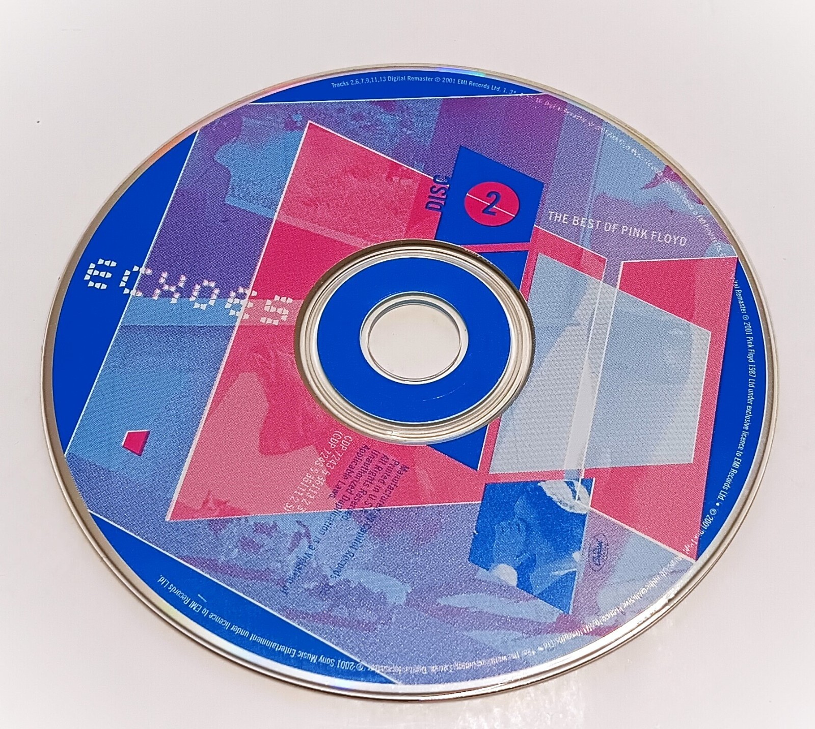 Disc #2 only, Pink Floyd : Echoes: The Best of Pink Floyd 724353611125 ...