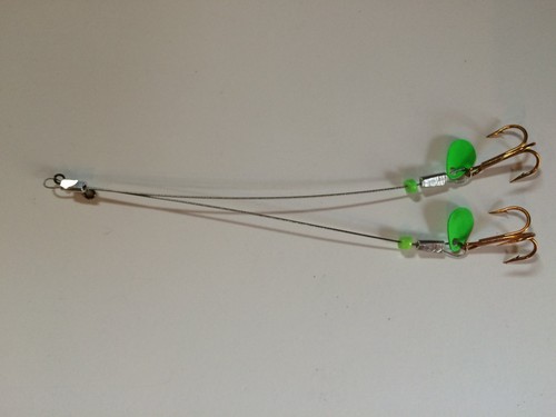 ( 6 pack) 40# Icefishing Quickstrike rig Nothern pike/Walleye tipup ...