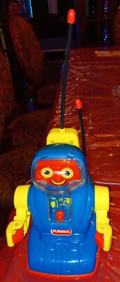 Vintage 1983 PLAYSKOOL remote control ROBOT/RC toy w/remote. | eBay