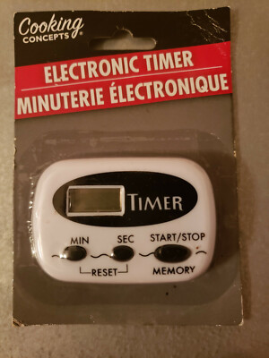 New. Unopened Cooking Concepts Electronic Timer. | eBay