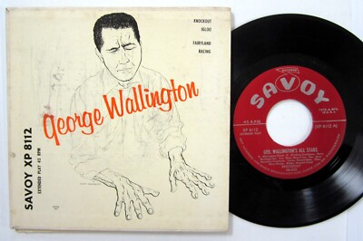 GEORGE Wallington 45 EP Savoy Records XP 8112 jazz #3270 | eBay