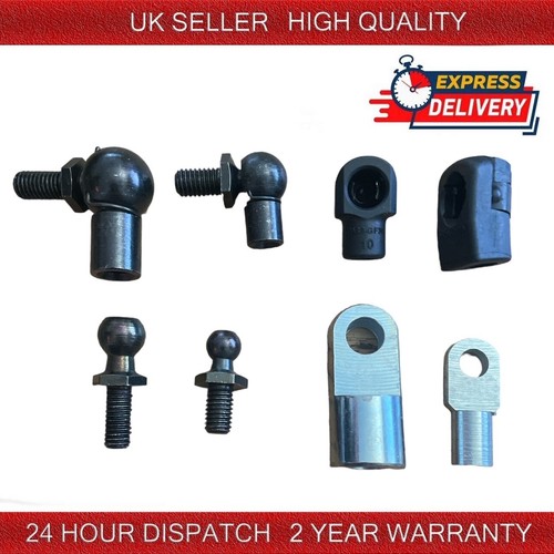 BALL JOINT EYELET BALL F OR M END FITTINGS M6 M8 M10 UNIVERSAL GAS ...