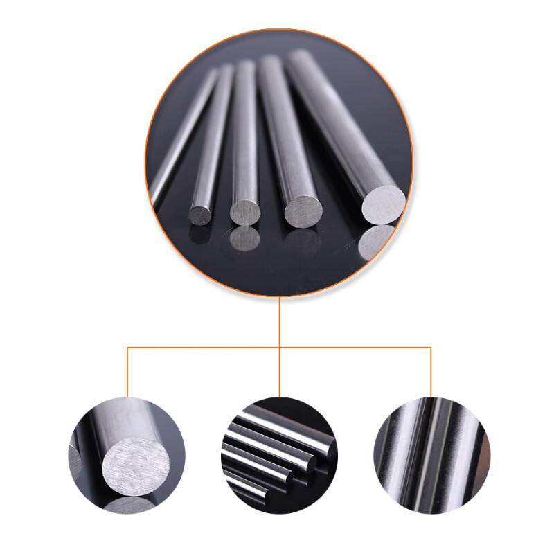 304 Stainless Steel Rod Solid Hard Steel Round Bar Diameter Ø3/Ø4/Ø5/Ø6 ...