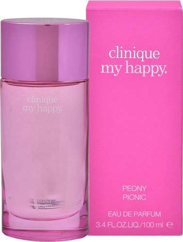 New Clinique My Happy PEONY PICNIC Eau De Parfum 100ml / 3.4 fl.oz ...