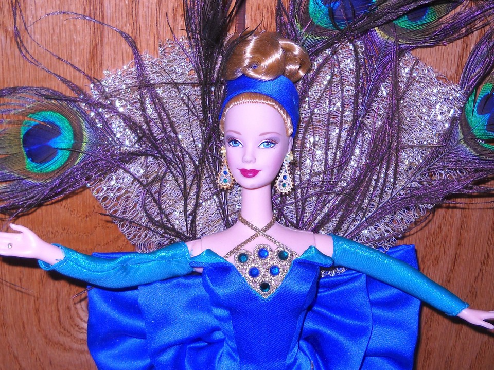#8384 New No Box Mattel Birds of Beauty Peacock Barbie Doll | eBay