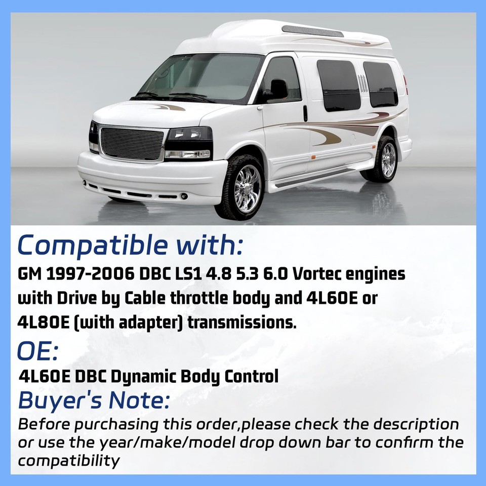 LS1 Engine Standalone Wiring Harness 4L60E DBC Compatible with GM DBC ...