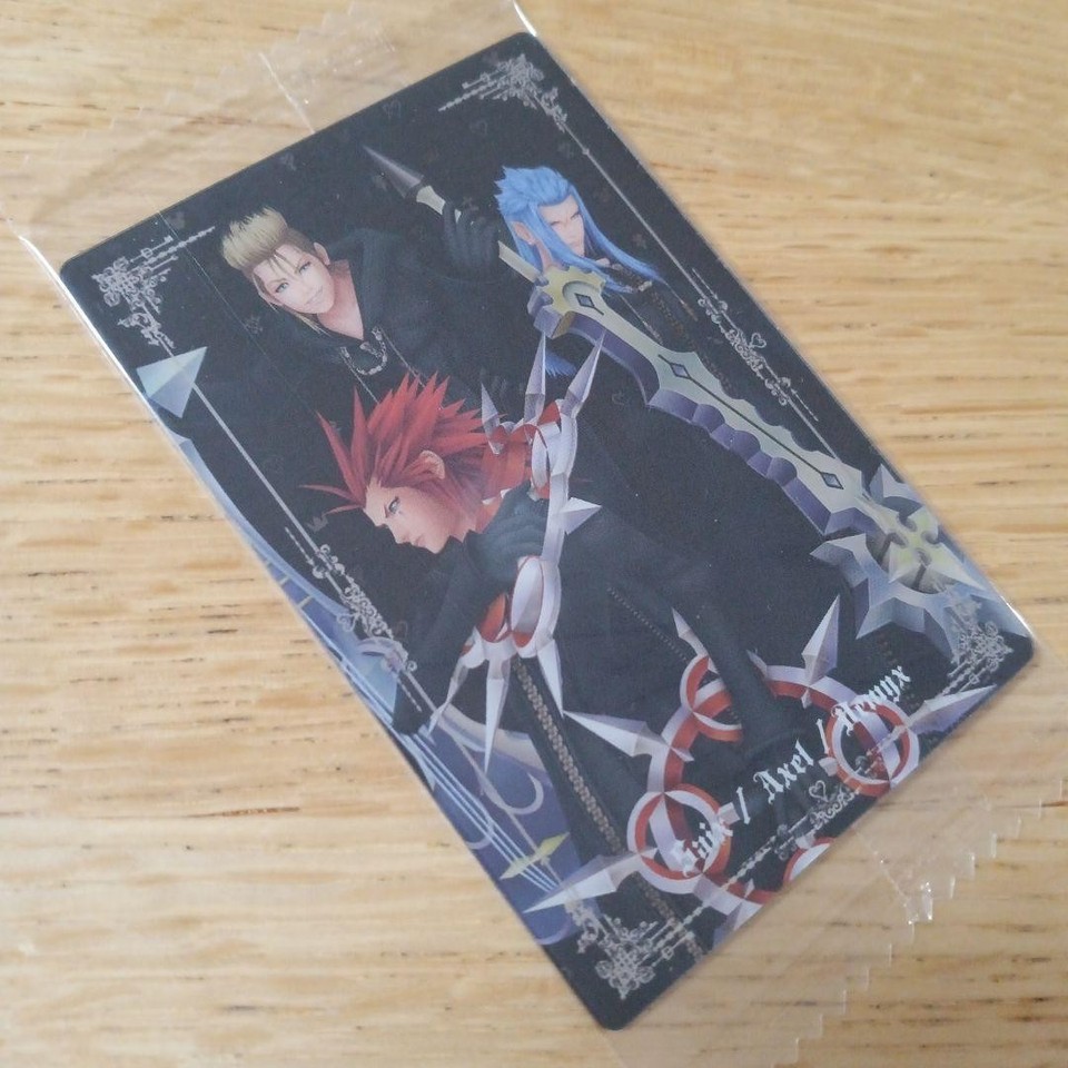 Kingdom Hearts Card No. 18 Metallic Plastic 2nd Edition Unopened Duty ...
