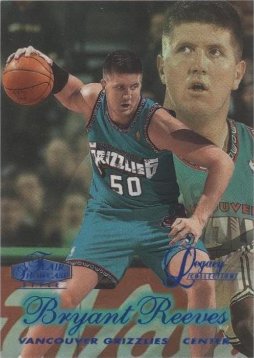 1997-98 Flair Showcase - Bryant Reeves #73 Legacy Collection Row 2 /100 ...
