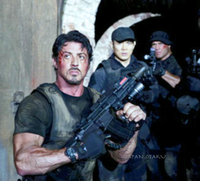 Build to Order THE EXPENDABLES STALLONE Kimber GOLD COMBAT Dual Leg ...