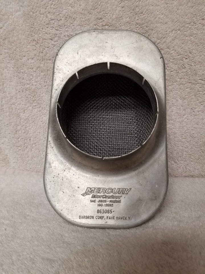 Mercury MerCruiser SAE J1928 Flame Arrestor 9" ISO 13592 Sold-As-Is | eBay