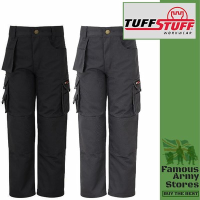 Tuff stuff Pro Work Junior Trousers Kids 3-13 Yrs Boys Girls Workwear ...