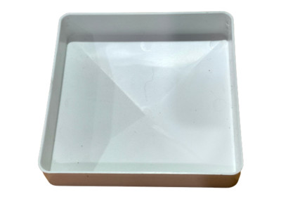 10 Pack PVC Post Caps 4" Fencing Slimeline Cover 100x100 Posts white ...