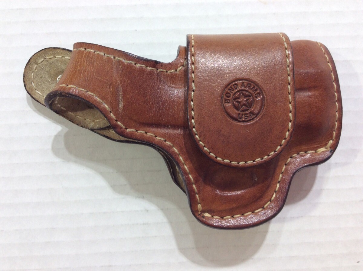 Bond Arms Premium Leather Cross Draw Driving Holster LH Tan (CJL048367 ...