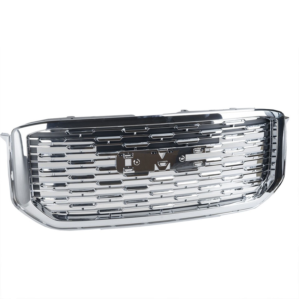 Fit For GMC Yukon/ Yukon XL Denali Style 2015-2020 Front Upper Grille ...