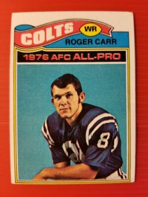 VINTAGE ROGER CARR #440 BALTIMORE COLTS - LOUISIANA STATE LSU - 1977 ...