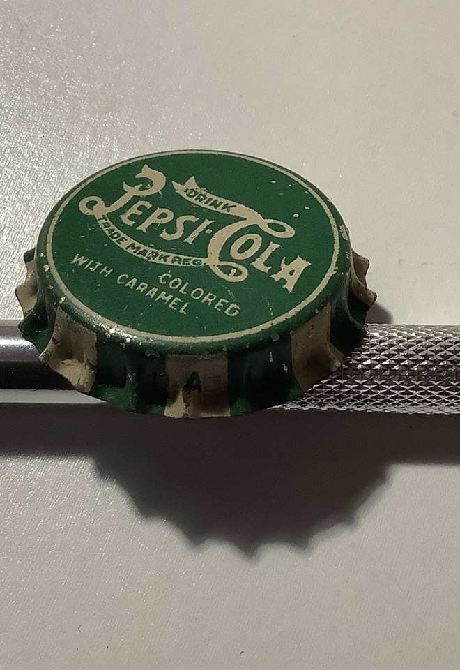 PEPSI-COLA Cork Soda Bottle Cap “A” MM 1920s Pepsi🥤 | eBay